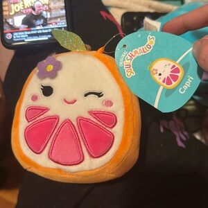 Squishmallows | Toys | Capri The Grapefruit Squishmallow Nwt | Poshmark
